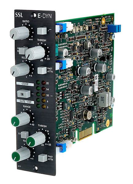 SSL 500 Series 611 DYN 1 Channel Dynamic Module Reverb Canada