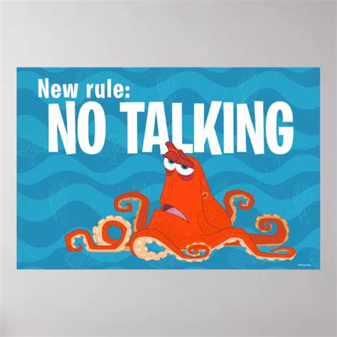 Hank New Ruleno Talking Poster Zazzle