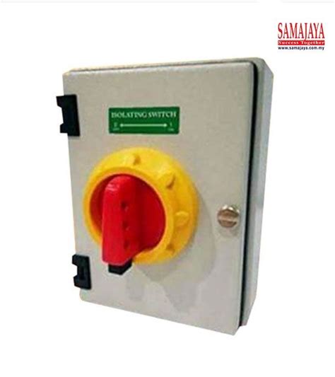 Isotech Ktm 3160 160a 3 Pole Isolator Cw Box Kl Selangor Malaysia Shop Wholesaler Supplier