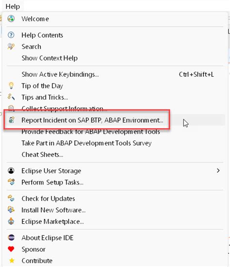 How To Report An Incident For Adt Sap Community