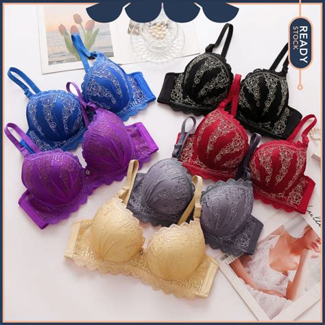 Cloud Bazaar Alicias Secret Floral Embroidery Lace Underwire Bra