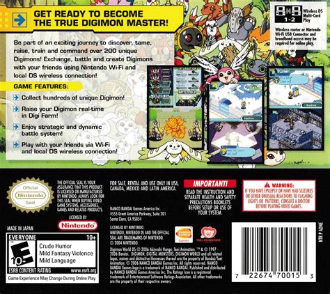 Digimon World Ds Images Launchbox Games Database