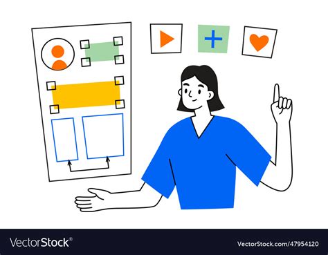 Ui And Ux Online Courses Web Design Classes Vector Image