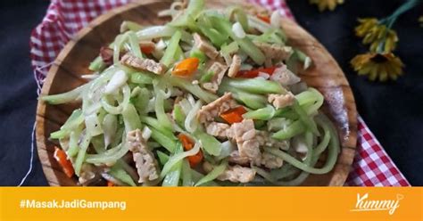 Resep Tumis Manisah Tempe Labu Siam Sederhana Rumahan Di Yummy App