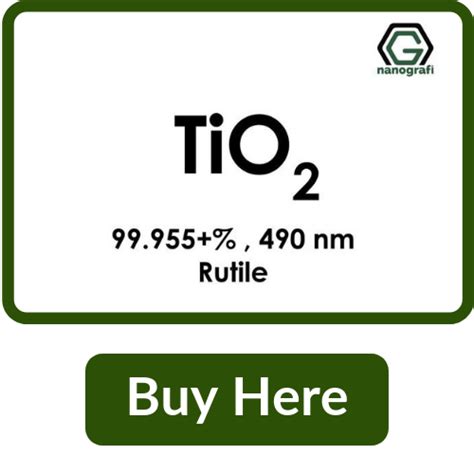 Difference Between Anatase And Rutile Titanium Dioxide Tio2 Nanoparticles By Nanografi Nano