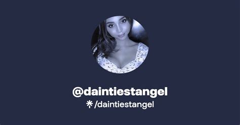 Daintiestangel Find Daintiestangel Onlyfans Linktree