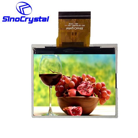 Inch X Resolution TFT Pin Bit RGB Interface LCD Display Module With O Clock