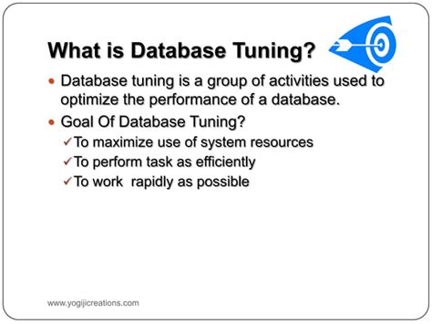 Oracle Database Performance Tuning Ppt