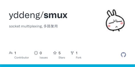 GitHub yddeng smux socket multiplexing 多路复用