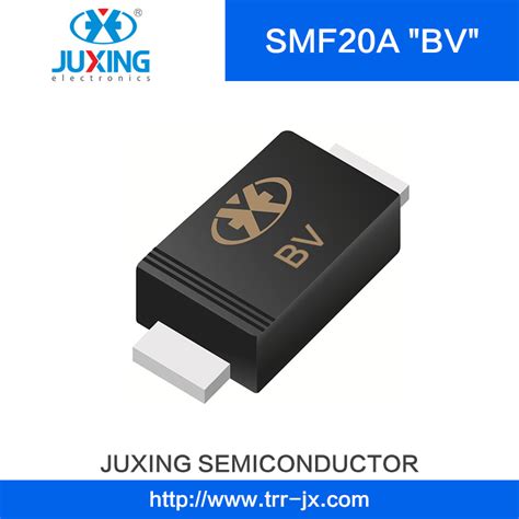 Juxing Tvs SMF20A 200W CV32 5V SMT Transient Voltage Suppressor SOD