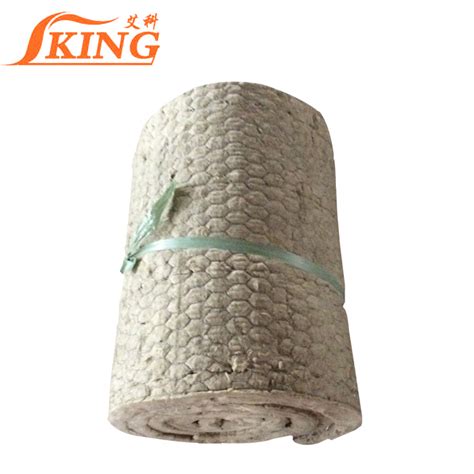 Kg M Rockwool Insulation Blanket With Sides Wire Mesh China Inch Rockwool And Rockwool