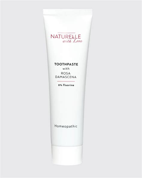 Homeopathic Toothpaste With Damascena Rose Water 23 Oz 65 Ml