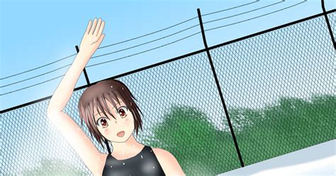 オリジナル 着衣水泳少女 上杉蒼太のイラスト Pixiv