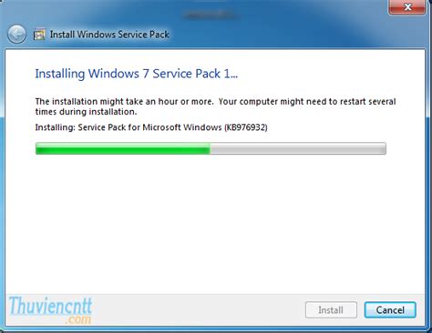 Download Windows 7 Service Pack 1 Sp1 Cài đặt Sp1 Windows 7 32 Bit