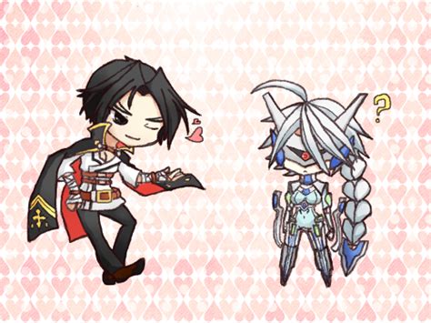 Nu 13 And Kagura Mutsuki Blazblue Drawn By Kazane Kazane Gb Danbooru