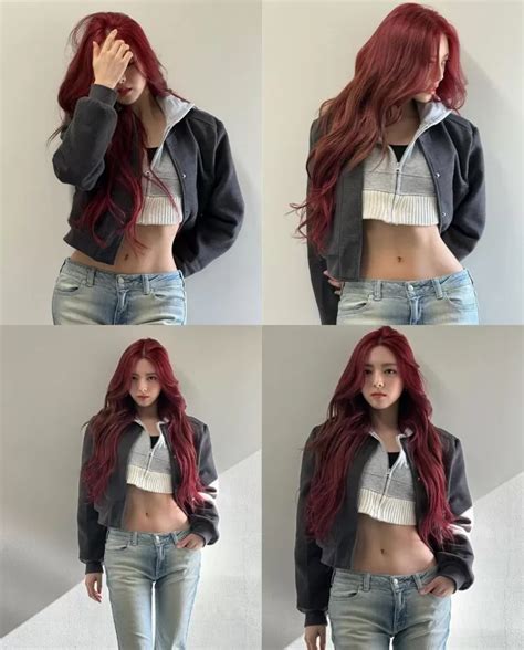 Tubuh Jam Pasir Yuna Itzy Dalam Foto Ini Lagi Lagi Tuai Decak Kagum