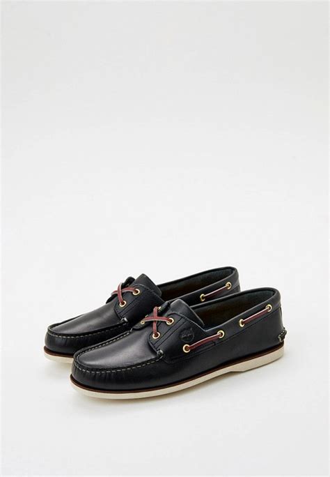 Топсайдеры Timberland MEN'S 2 EYE BOAT SHOE BLUE, цвет: черный ...