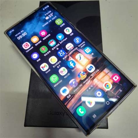 Samsung S22 Ultra 12512 5g 限定色天空港行全套有盒 二手或全新android Phone 手機通訊