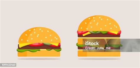 햄버거의 집합입니다 만화 스타일입니다 벡터 일러스트입니다 0명에 대한 스톡 벡터 아트 및 기타 이미지 0명 개체 그룹 건강에 좋지 않은 음식 Istock