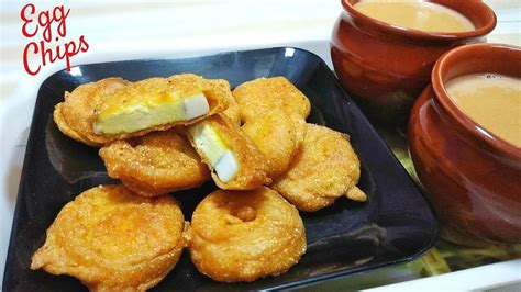 Egg Chips Egg Pakoda Recipe Anyone Can Make In Just 5 Minutes YouTube