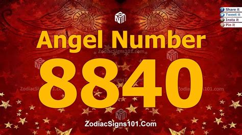 8840 Angel Number Spiritual Meaning And Significance Zodiacsigns101