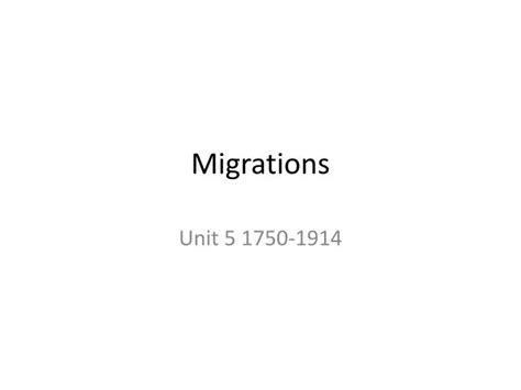 PPT Migrations PowerPoint Presentation Free Download ID 2025579