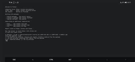 Error Undefined Method ` For Nilnilclass Msfvenom · Issue 10581