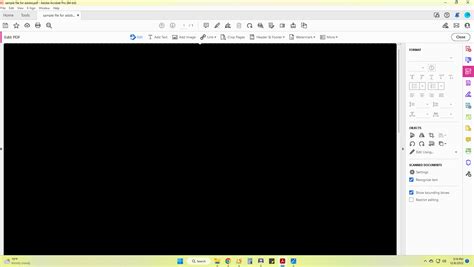 Adobe Acrobat Pro Views Scanned Pdfs As Images On Adobe Product