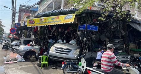 អាជ្ញាធរខណ្ឌទួលគោក ស្នើឱ្យម្ចាស់ទីតាំងអាជីវកម្មទិញ លក់គ្រឿងរថយន្ត