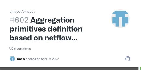Aggregation Primitives Definition Based On Netflow Template Issue Pmacct Pmacct GitHub