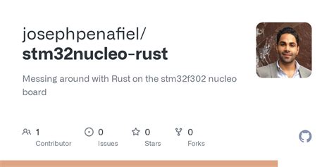 Github Josephpenafielstm32nucleo Rust Messing Around With Rust On The Stm32f302 Nucleo Board