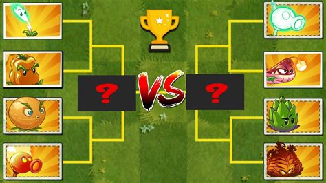 Pvz 2 Tournament 8 Plants Fire Team Vs Electric Team Battles Who Will