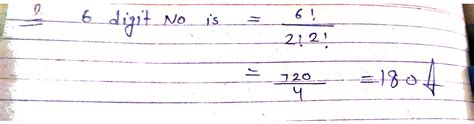 How Many Digit Numbers Can Be Formed Out Of The Digits Of The Number