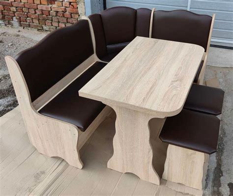 Кухонний куточок куточок стіл 2 табуретки Уголок кухонний куток 5 500 грн Кухонні