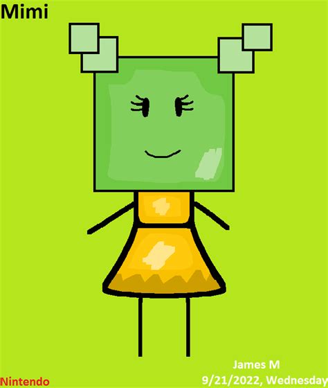 Mimi Super Paper Mario By James M By Cvgwjames On Deviantart