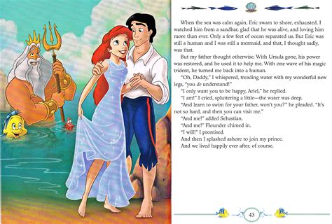 Walt Disney Books The Little Mermaid My Side Of The Story Princess