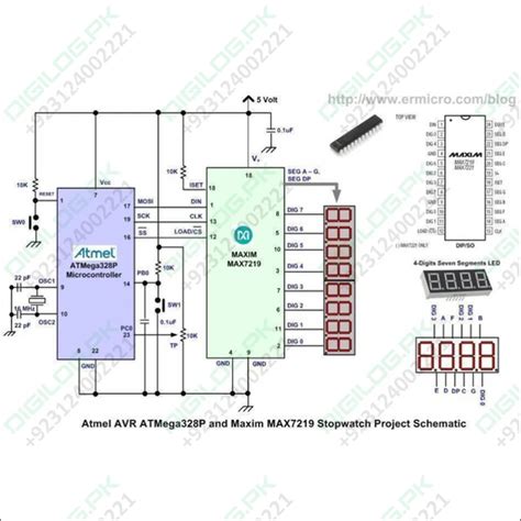 Buy Max7219 Seven Segment And Dot Matrix Display Driver In Pakistan