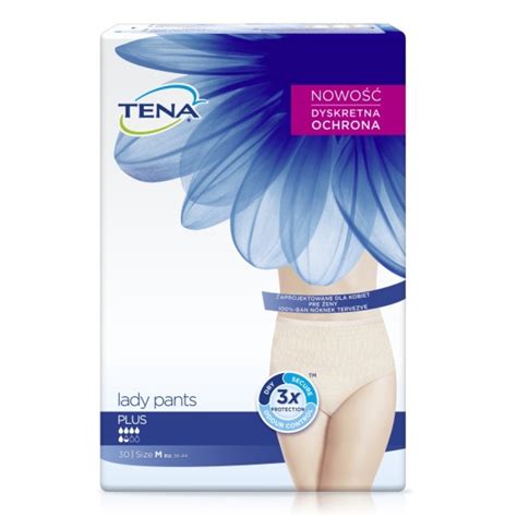 majtki chłonne TENA LADY PANTS PLUS M 30 szt