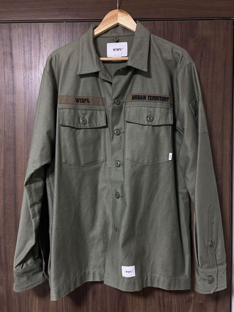 Wtaps Budslscotton Satin 202brdt Shm01 By メルカリ