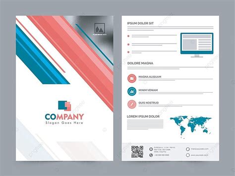 قالب كتيب احترافي لمستند قالب تسويق الأعمال المتجه تسويق قالب وثيقة Png والمتجهات للتحميل مجانا