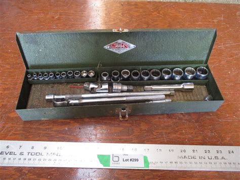 Sk Tools Socket Set Bodnarus Auctioneering