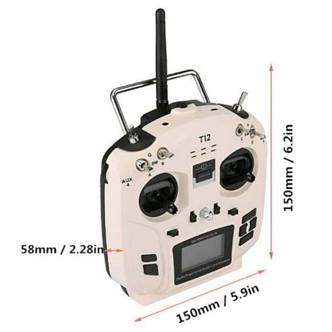 Jumper T12 Opentx 16ch Radio Transmitter With Jp4 In 1 Multi Protocol