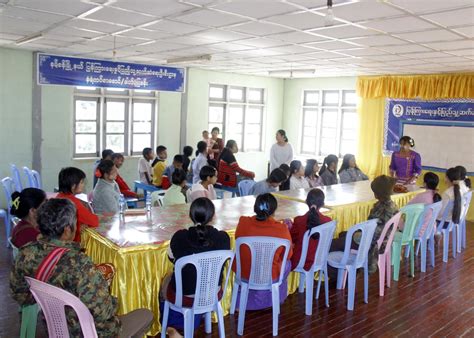 Myanmarnationalpost နမ့်စန်မြို့ လူထုအခြေပြုဗဟိုဌာန Community Centre