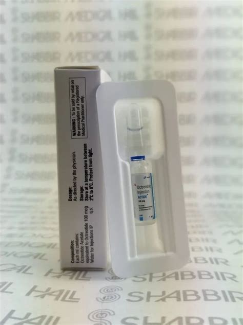 Actide Allopathic 100mcg Octreotide Injection Packaging Size 1 Ml At