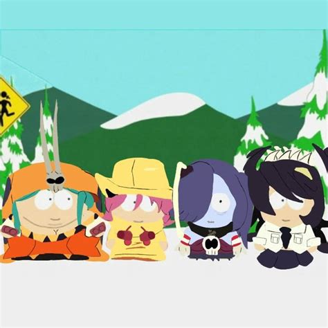 South Park Y Skullgirls En 2024 Arte Clip De época Concepto De Arte