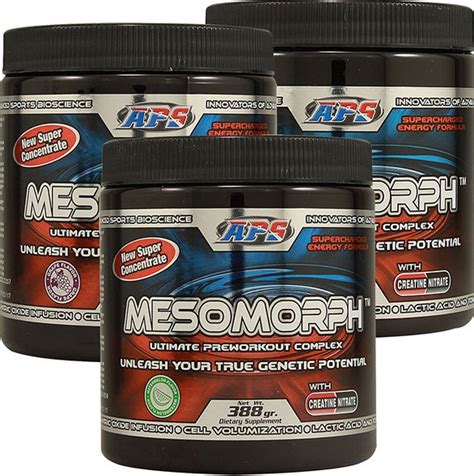 Спортивное питание APS Nutrition Предтренировочный комплекс MESOMORPH ...