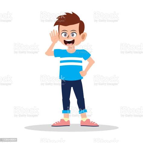 전면 뷰 애니메이션 된 문자 바디의 별도 부분입니다 유행 다양한 보기 포즈와 제스처 만화 스타일 플랫 벡터 일러스트레이션 개념에