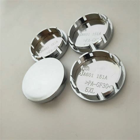 4pcs Car 56mm Wheel Center Caps Hub Tyre Rim Hub Cap Cover ABS Chrome