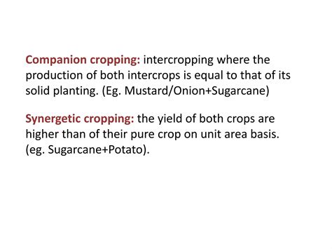 Cropping System Types PPTX Agriculture Industries