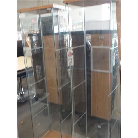 2 Glass Display Cases